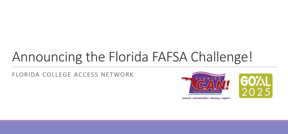 Announcing the 2016 Florida FAFSA Challenge - Florida College Access ...